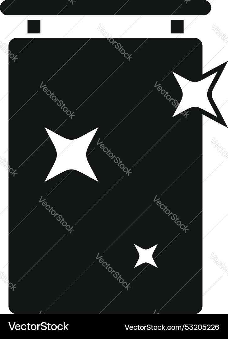 Black smartphone screen protection icon showing Vector Image