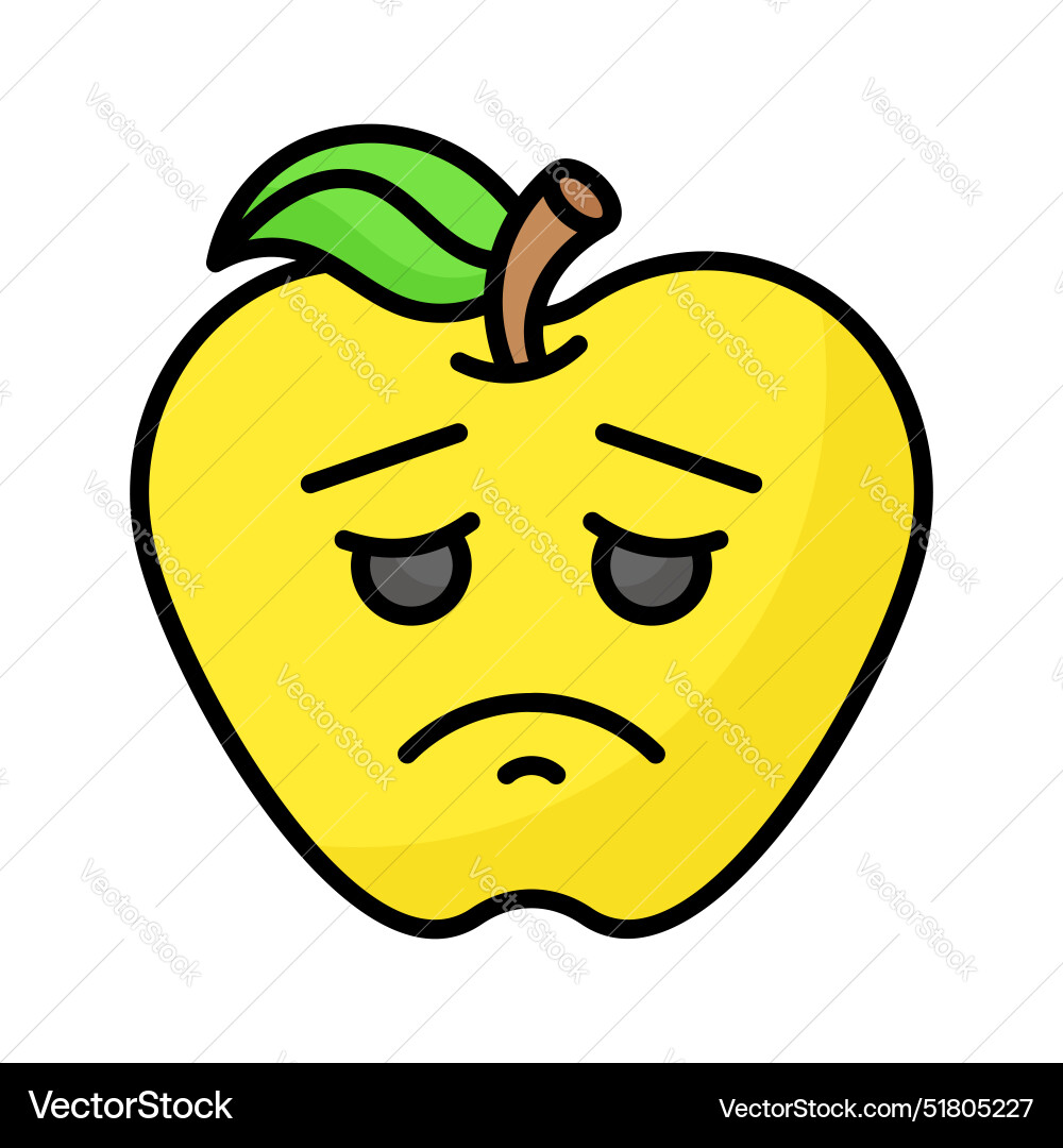 Sad Royalty Free Vector Image - VectorStock