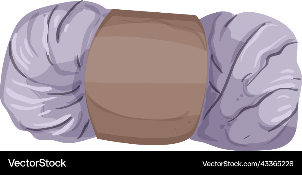 String yarn wool cartoon Royalty Free Vector Image