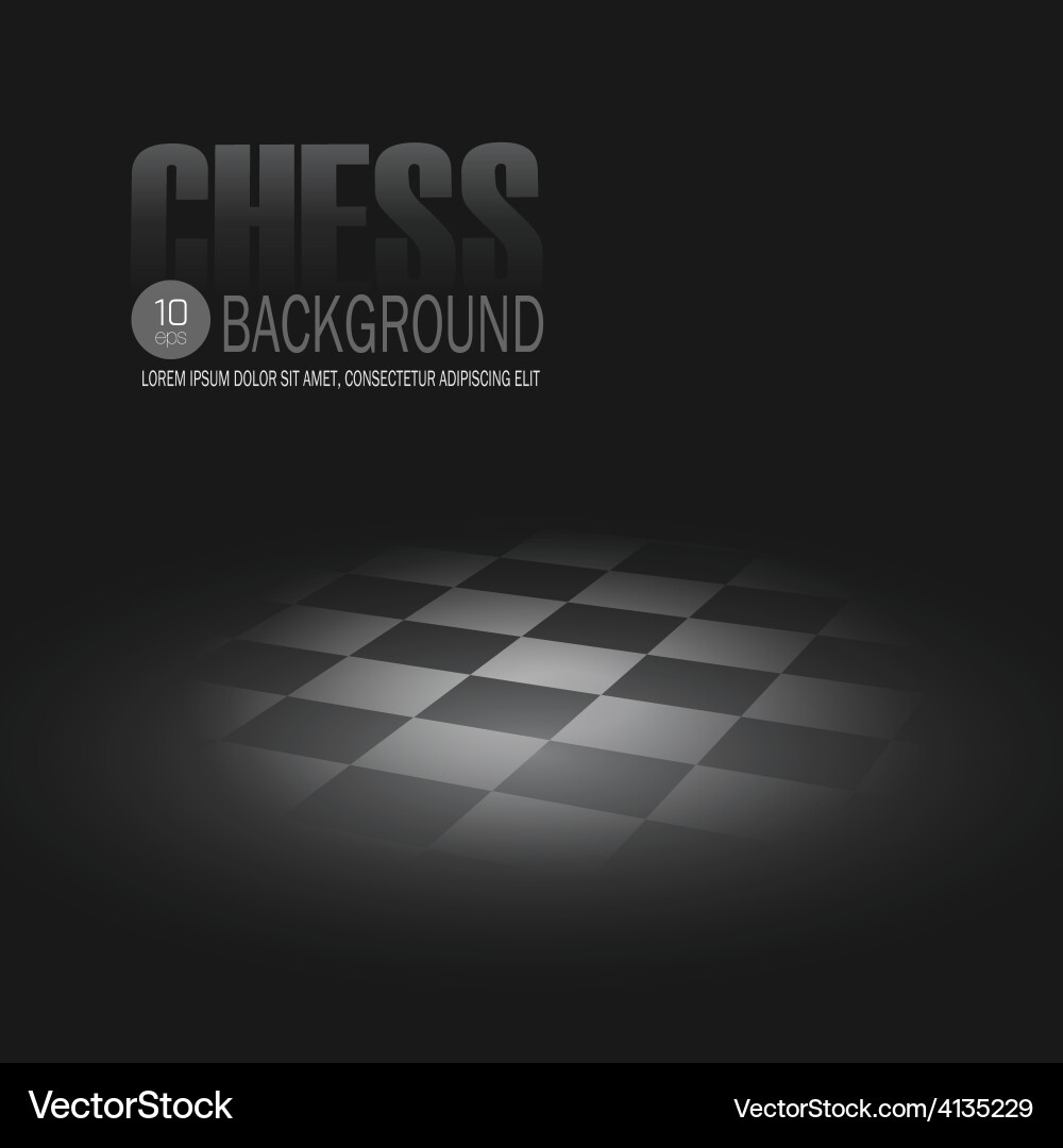 Chessboard background Royalty Free Vector Image
