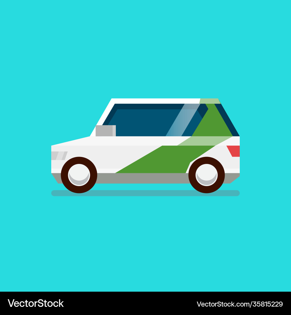 Electric car ev Royalty Free Vector Image - VectorStock