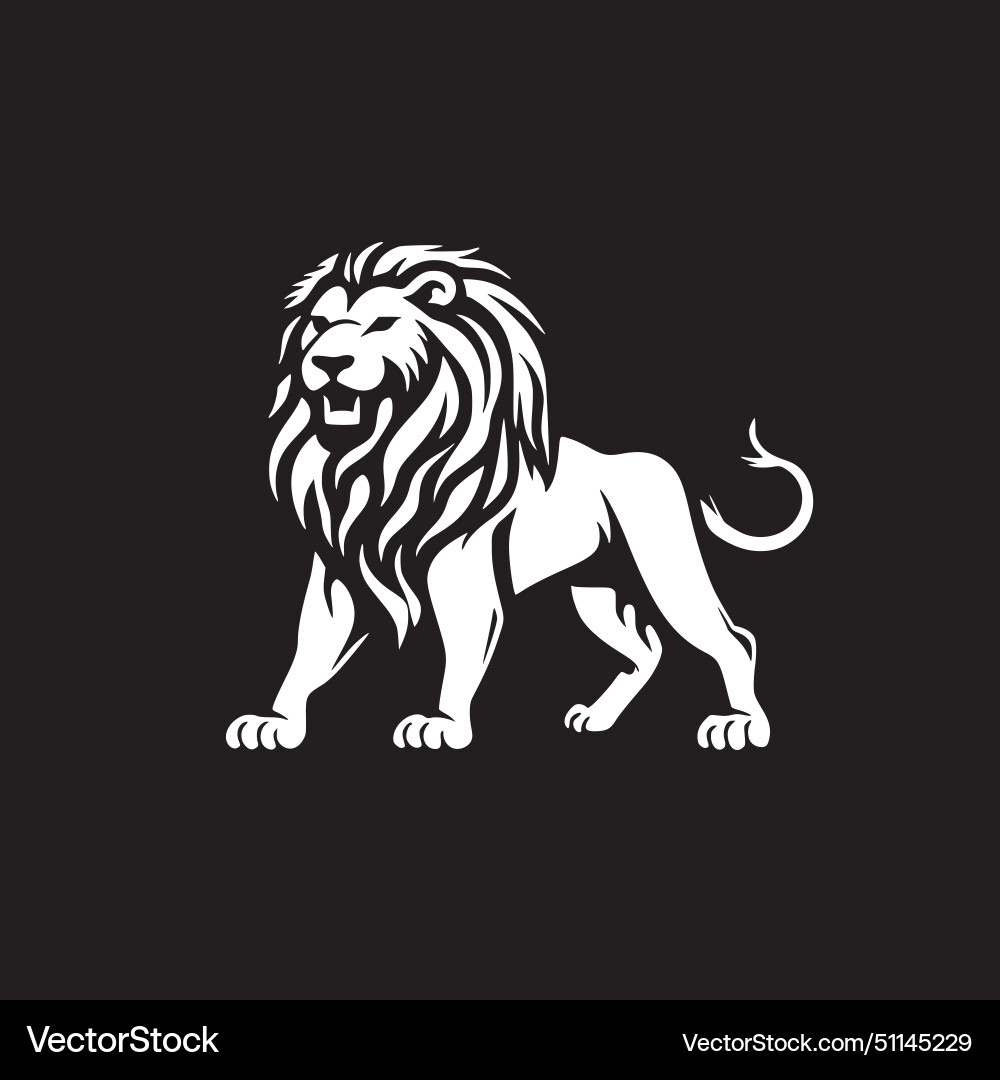 Lion - high quality logo - ideal for t-shirt Vector Image