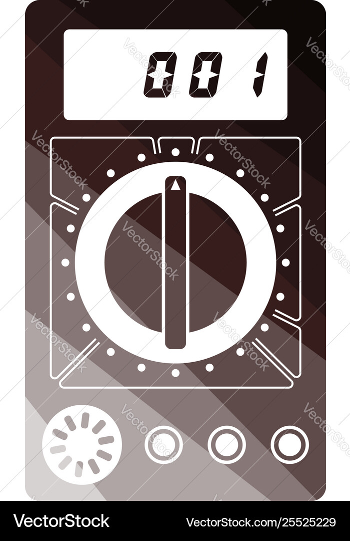 Multimeter icon Royalty Free Vector Image - VectorStock