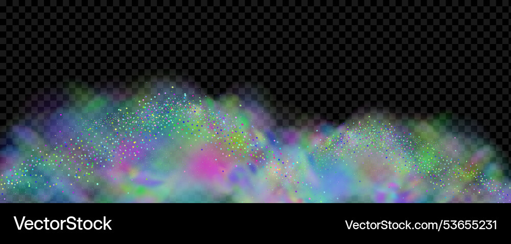 Background of an explosion colorful smoke Vector Image