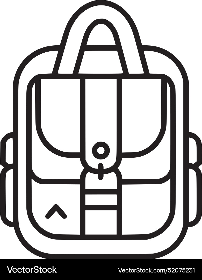 Backpack Royalty Free Vector Image - VectorStock