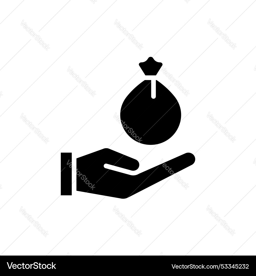 Inheritance law line icon isolated on white Vector Image