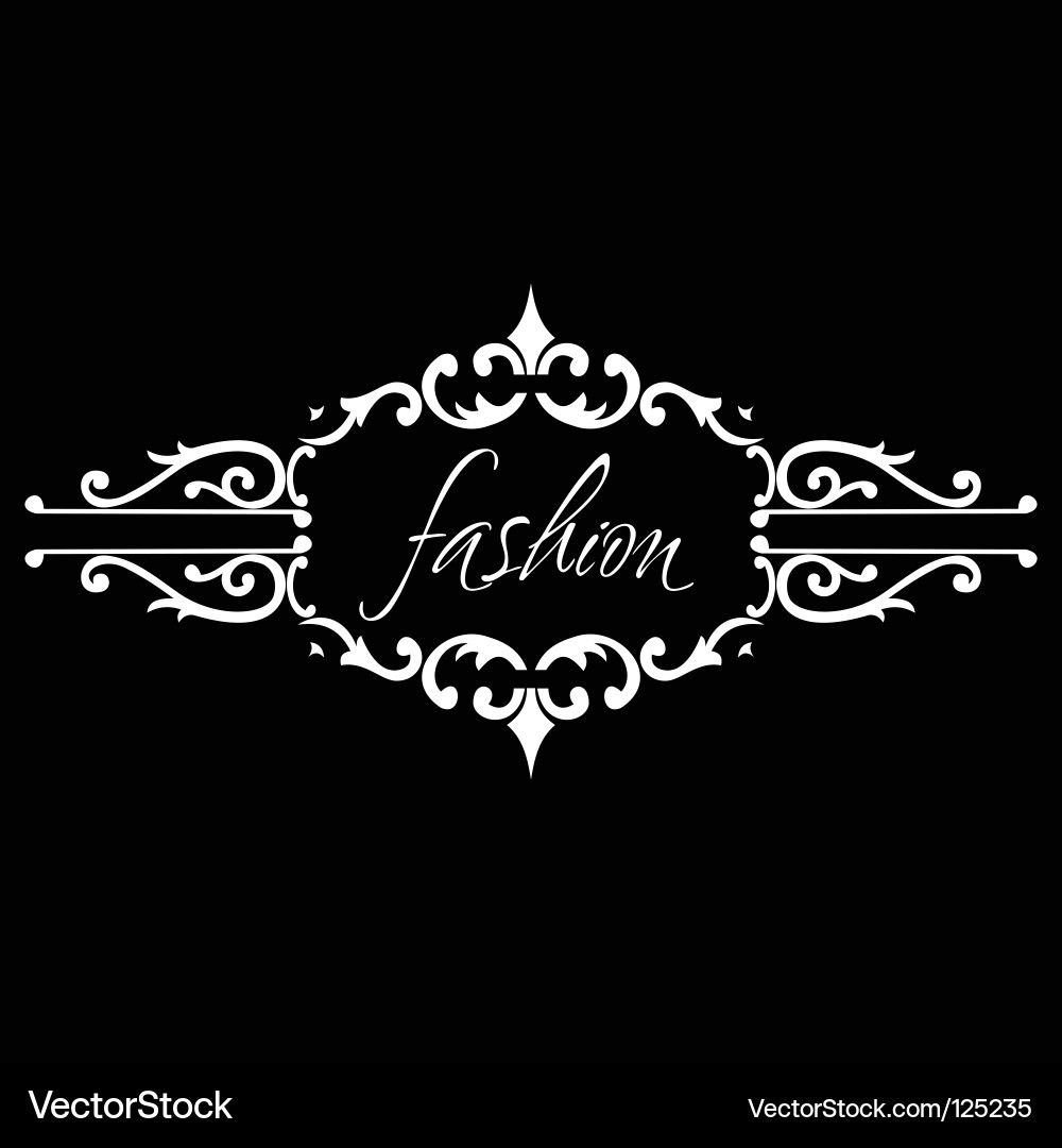Ornate banner Royalty Free Vector Image - VectorStock