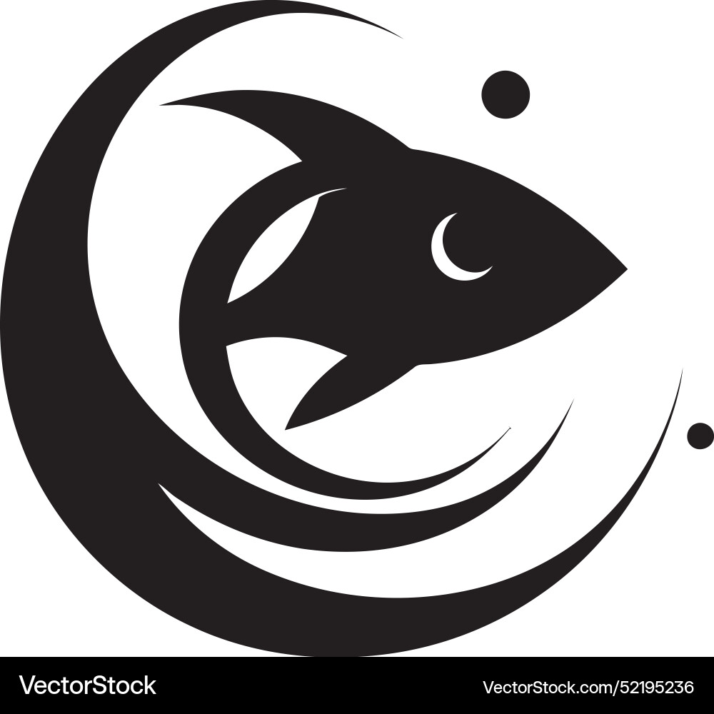 Fish and environmental dna tracing aquatic Vector Image