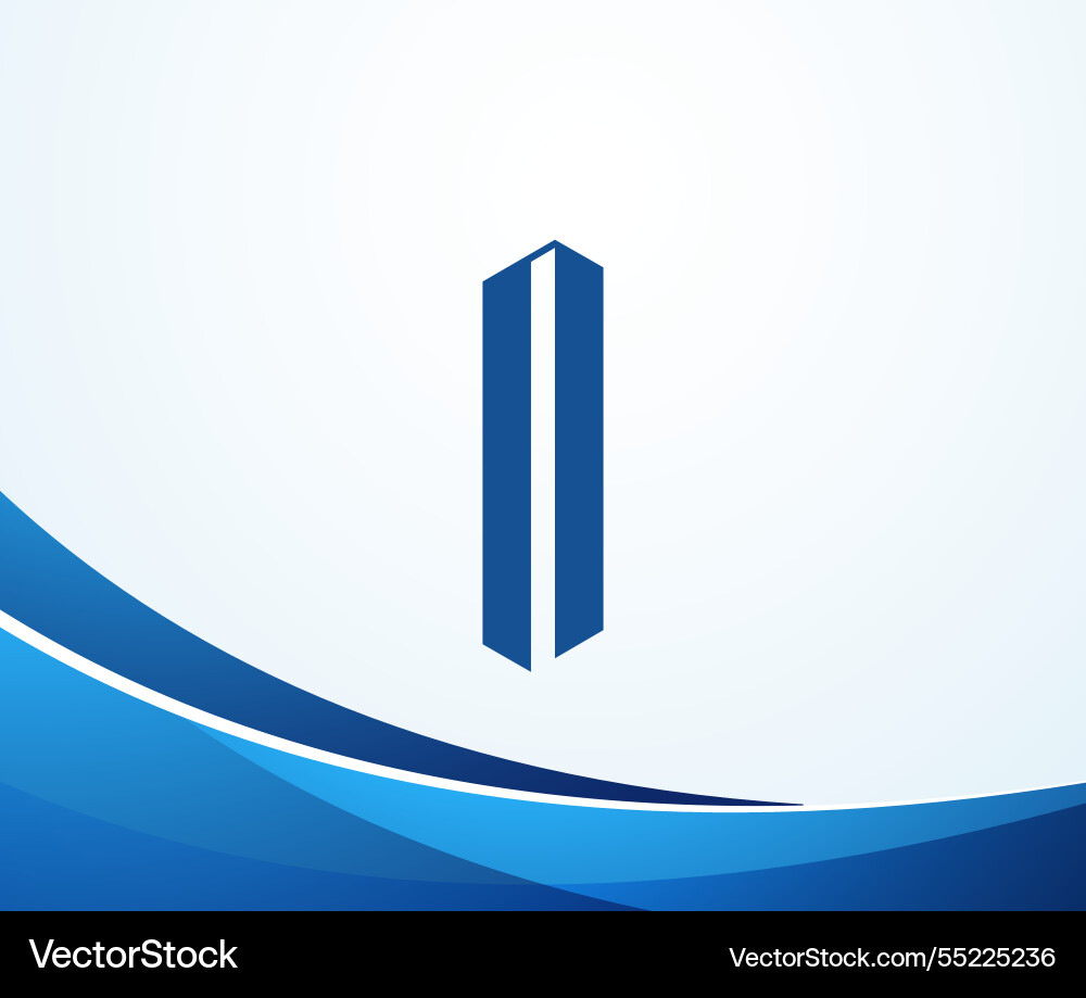 N alphabet letter logo design template elements Vector Image