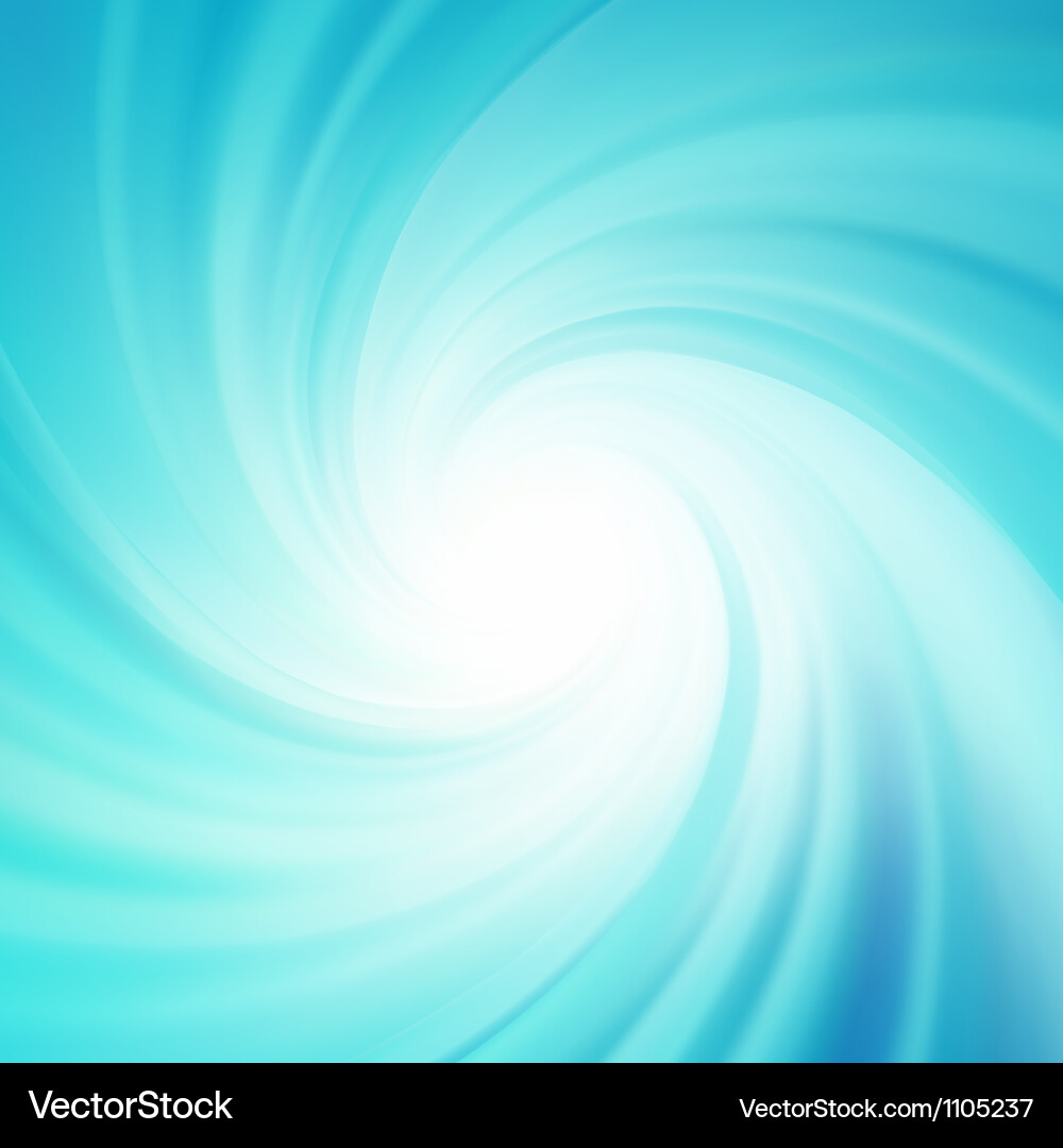Blue rotation water eps 8 Royalty Free Vector Image