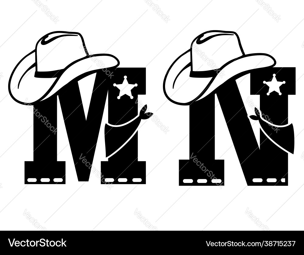 English alphabet black silhouette Royalty Free Vector Image