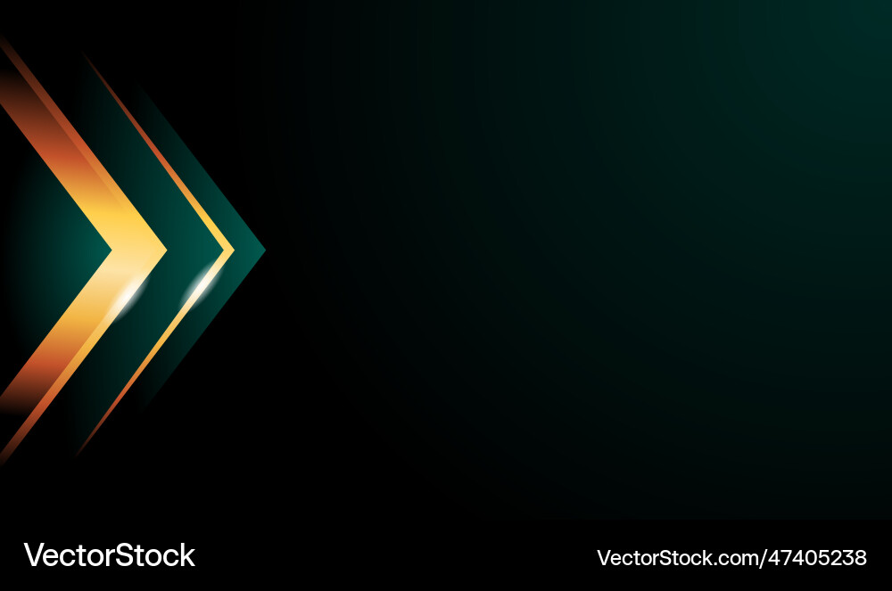 Background luxury modern 3d green color style Vector Image