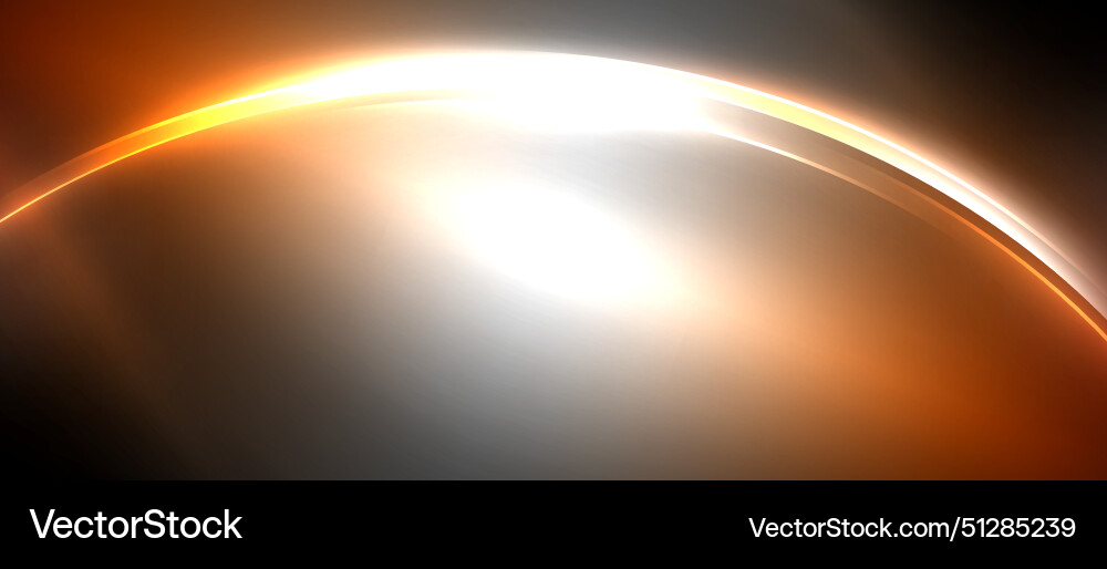 A close up of light beam illuminating Royalty Free Vector