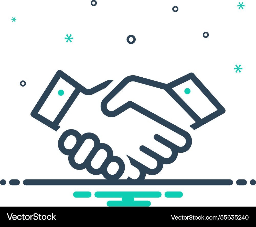 Handshake Royalty Free Vector Image - VectorStock