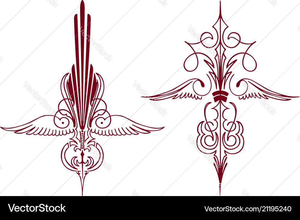 Pinstripe graphics car racing vehicle Royalty Free Vector