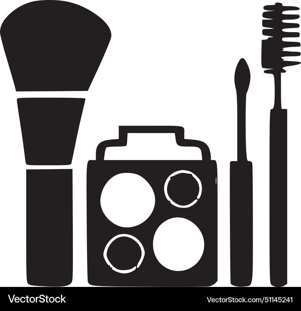 Makeup - high quality logo - ideal for t-shirt Vector Image