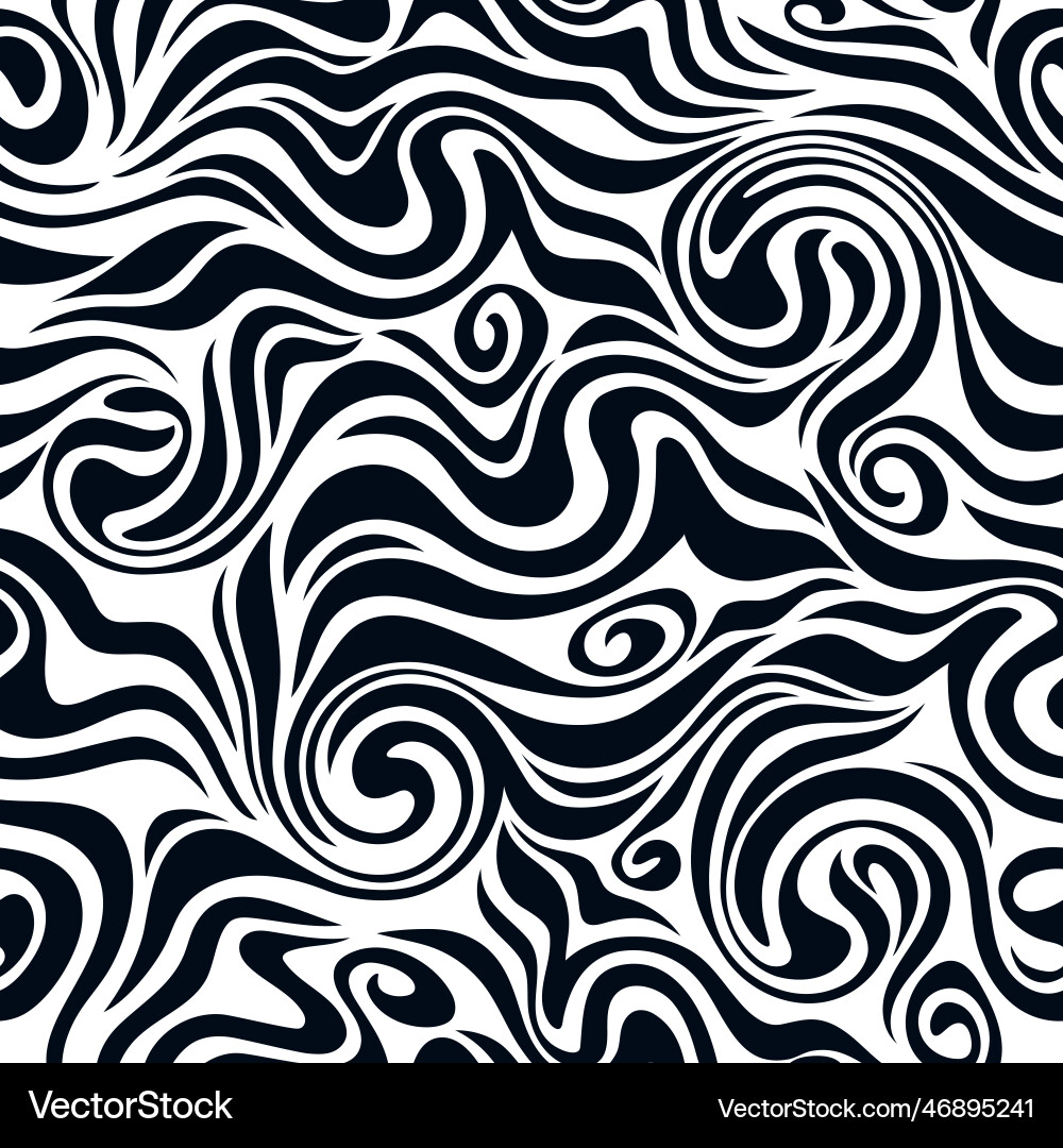 White Seamless Wave Texture