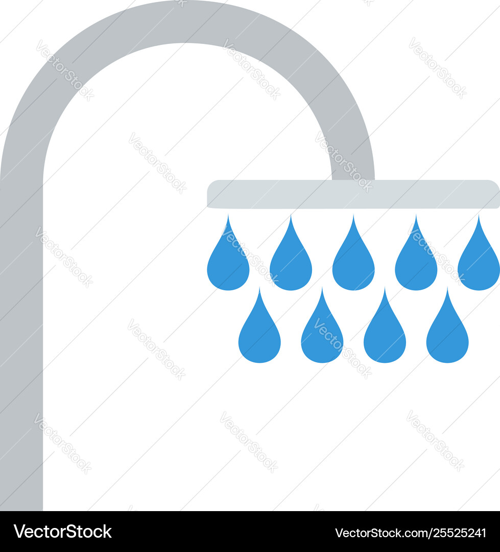 Shower icon Royalty Free Vector Image - VectorStock