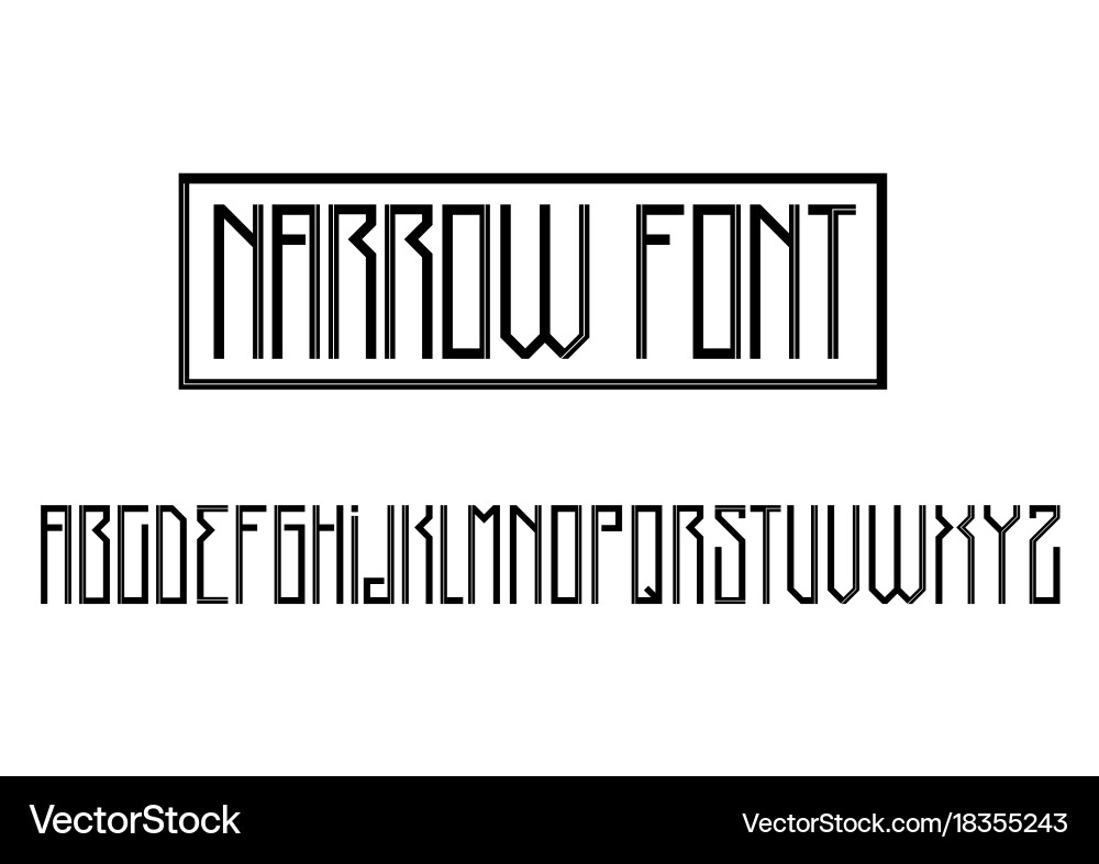 Modern gothic font Royalty Free Vector Image - VectorStock