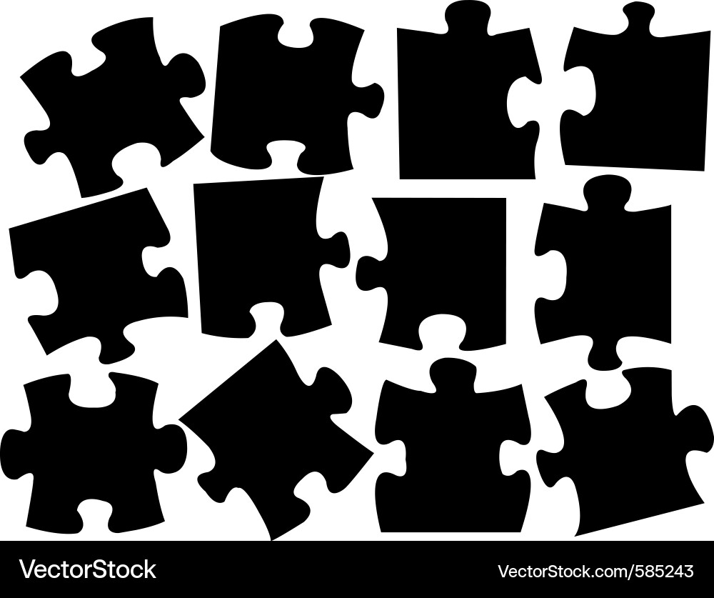 Puzzle Royalty Free Vector Image - VectorStock