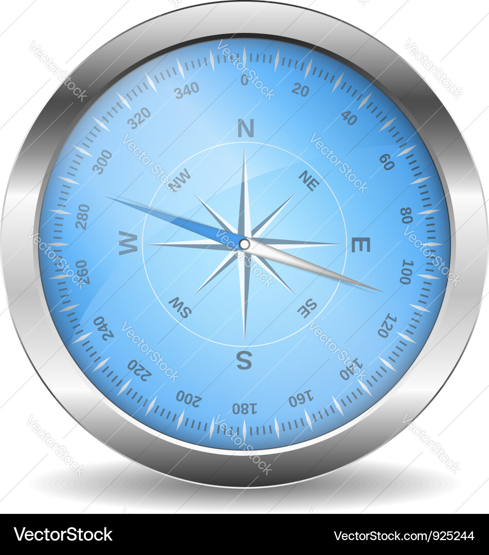 Compass Royalty Free Vector Image - VectorStock