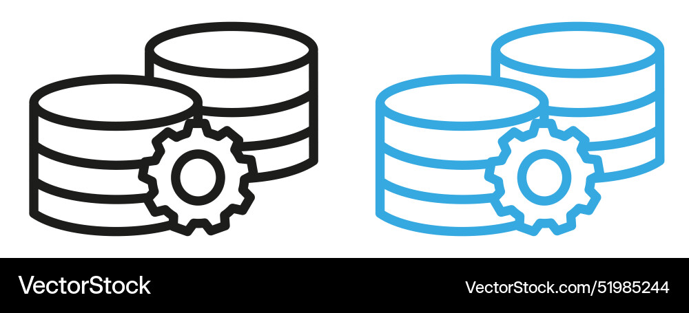 Master data icon perfect for information Vector Image