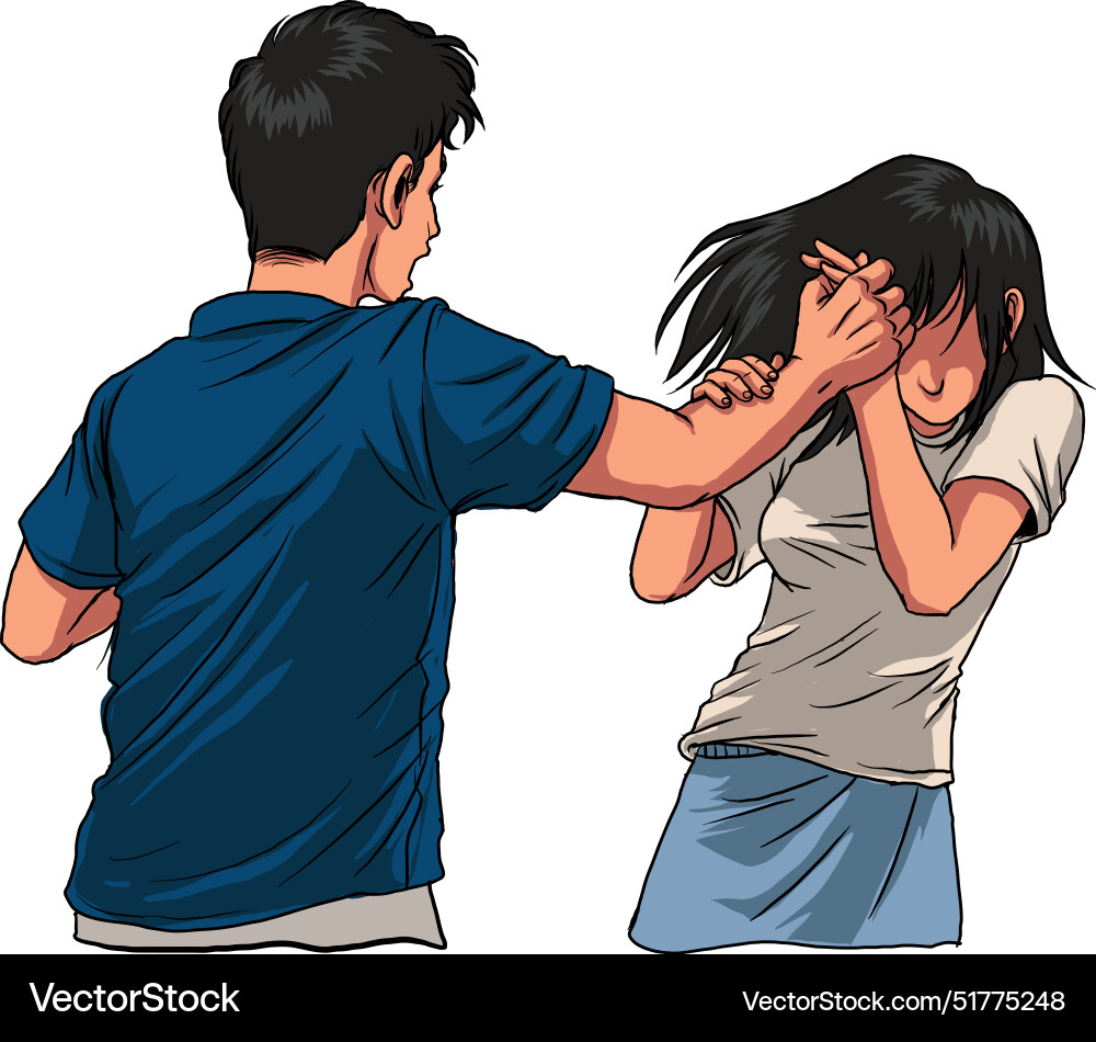 Physical harassment Royalty Free Vector Image - VectorStock