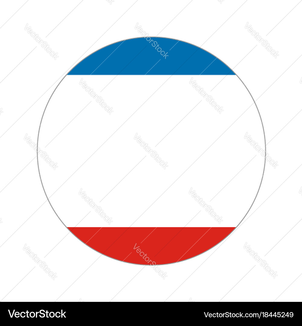 Circular world flag Royalty Free Vector Image - VectorStock