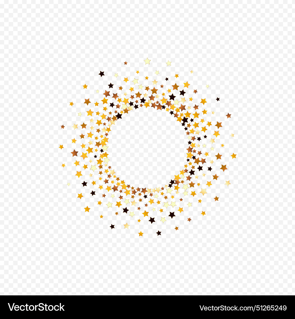 Sparkling dust transparent background Royalty Free Vector