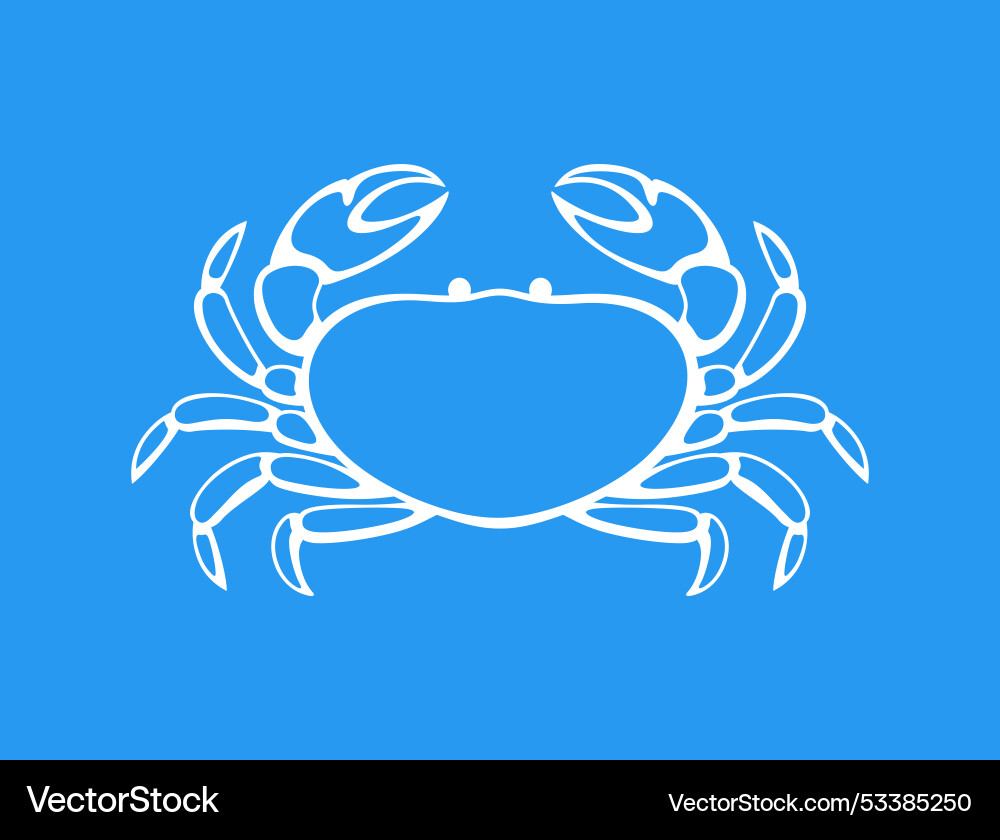 Crab Royalty Free Vector Image - VectorStock