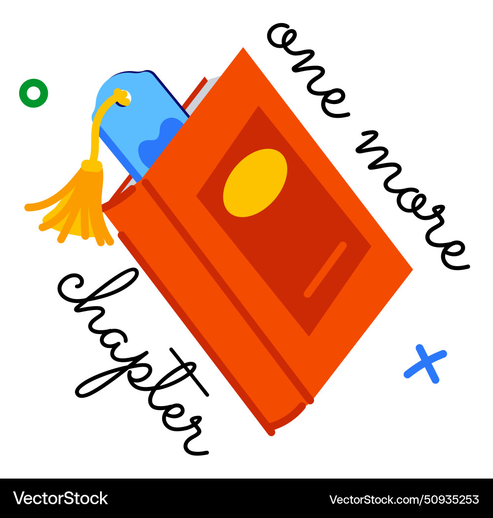 Chapter book Royalty Free Vector Image - VectorStock