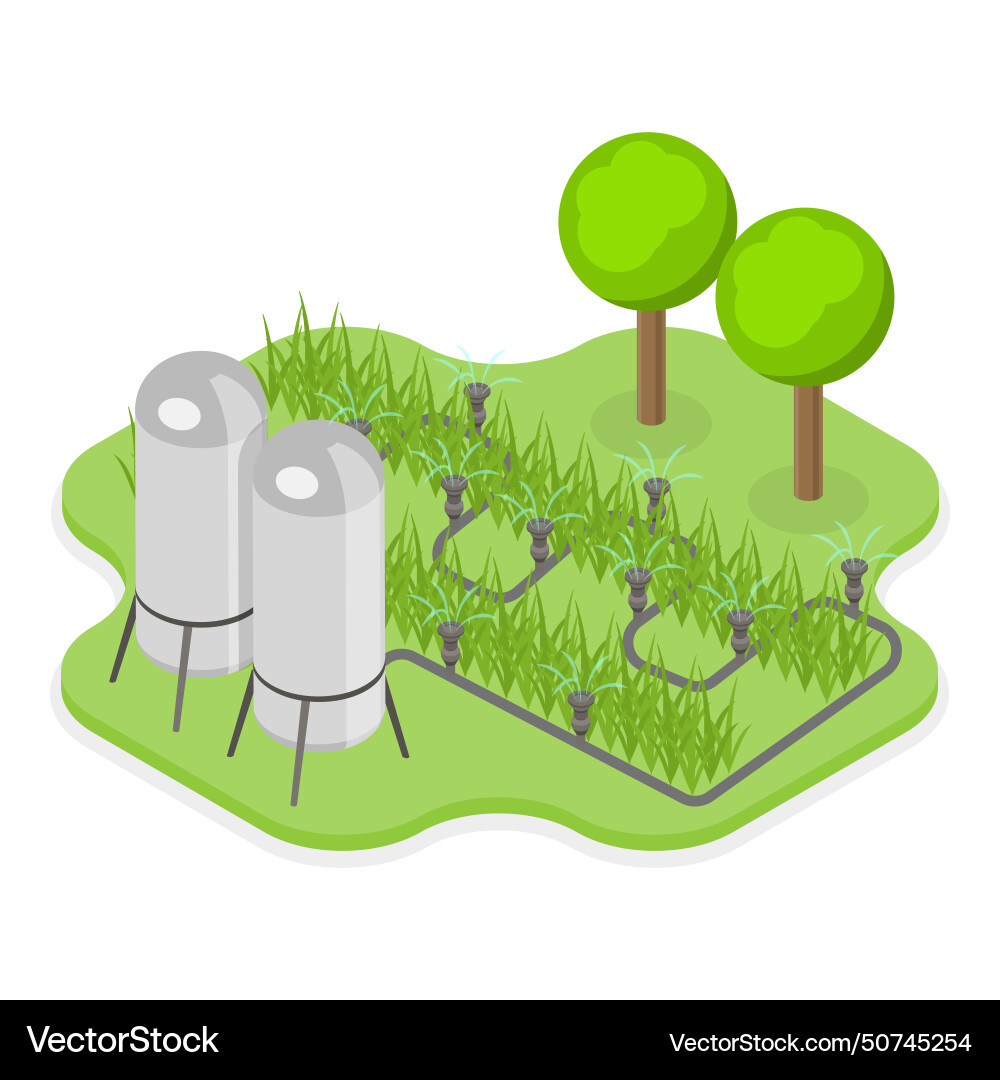 3d isometric flat Royalty Free Vector Image - VectorStock