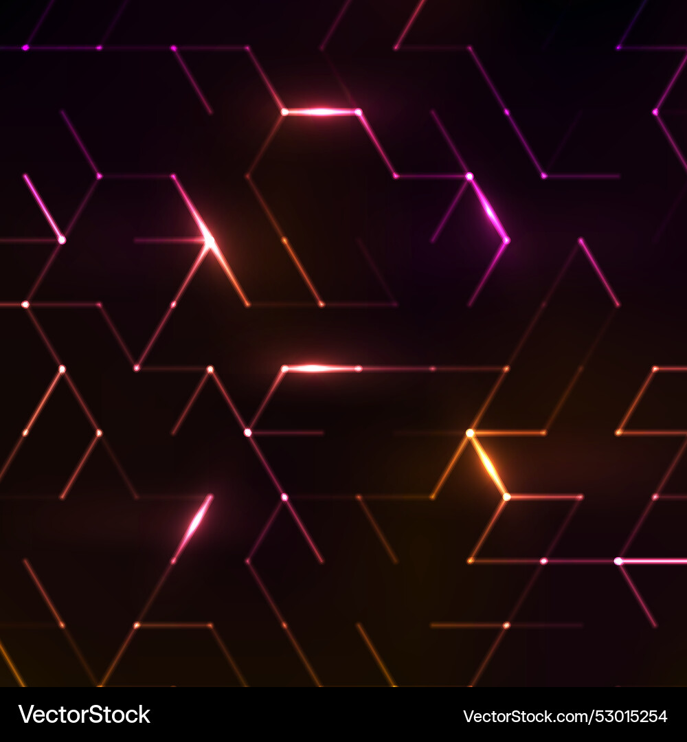 Abstract polygonal space Royalty Free Vector Image