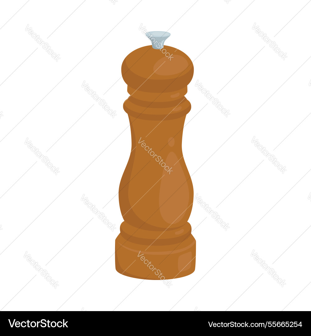 Pepper mill sign emoji icon Royalty Free Vector Image