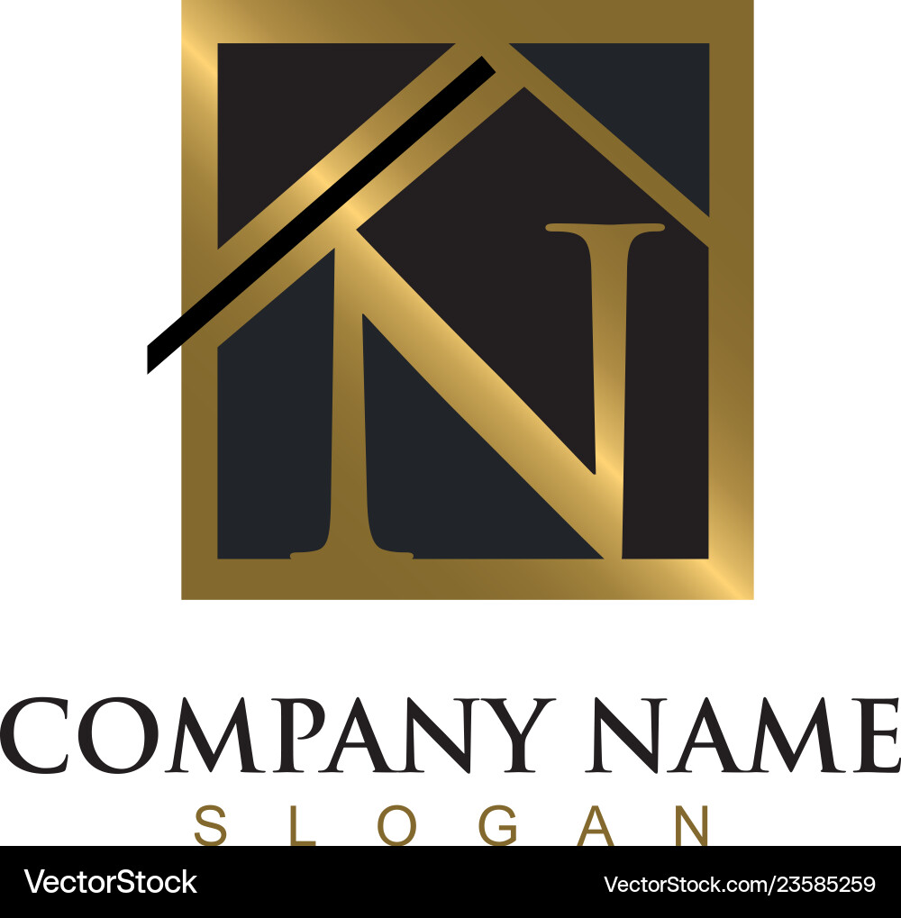 N Gold Logo Vector Images (over 5,100)
