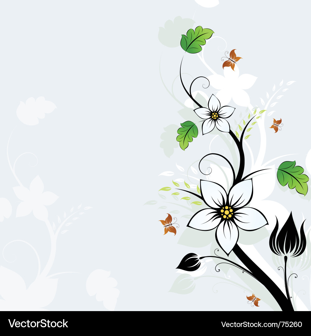 Flower Vector Wallpaper