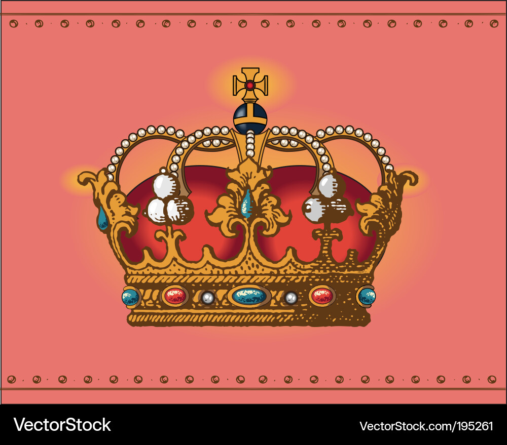 Crown Royalty Free Vector Image - VectorStock