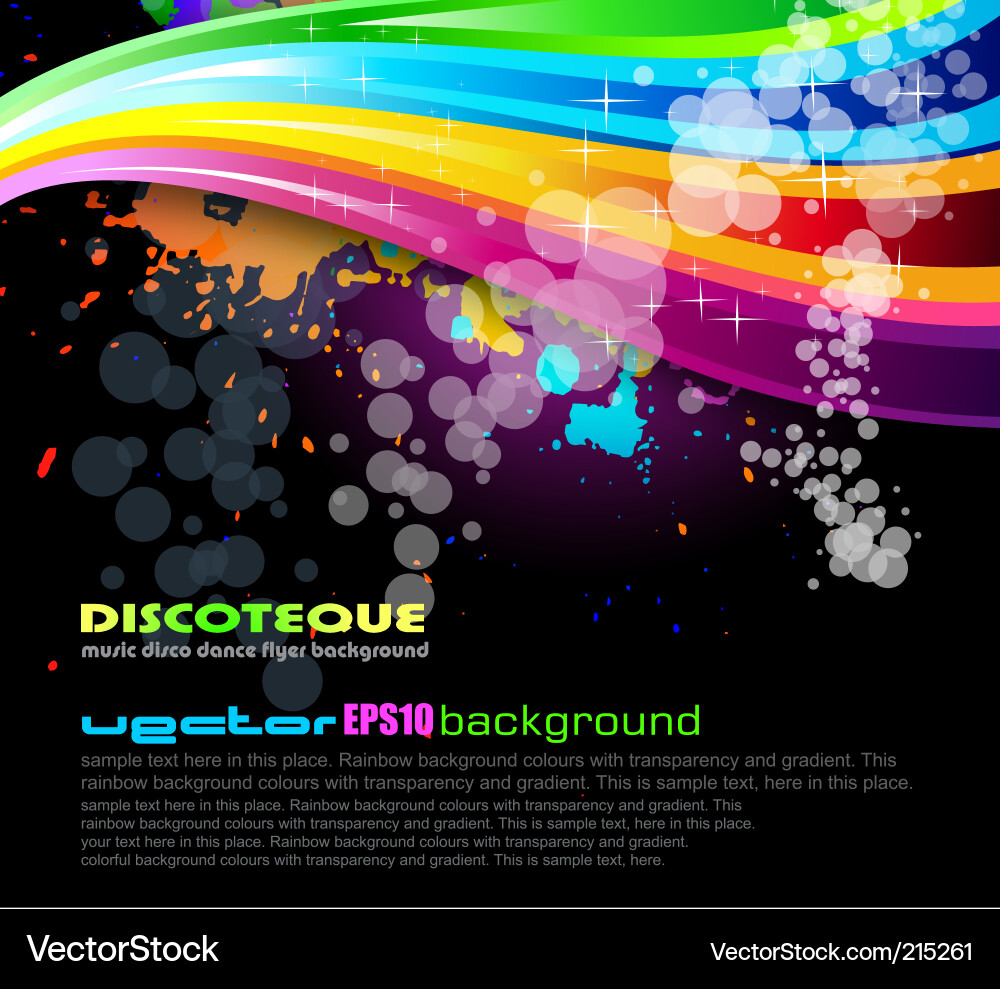 Rainbow spectrum background Royalty Free Vector Image