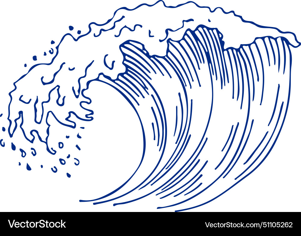 Tsunami Drawing Easy