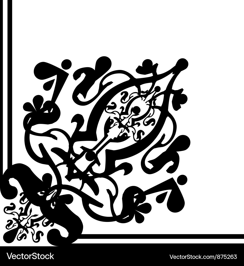 Corner Royalty Free Vector Image - VectorStock