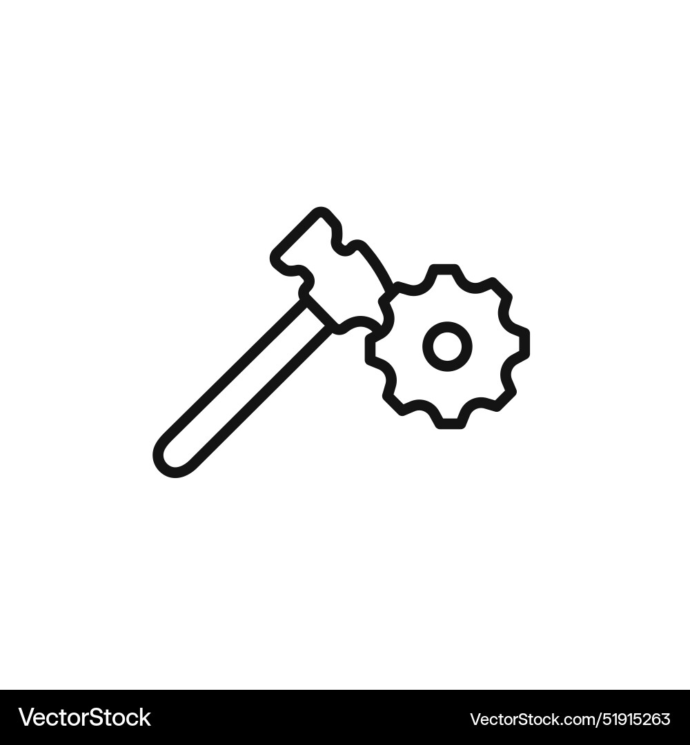 Repair icon set collection for web Royalty Free Vector Image