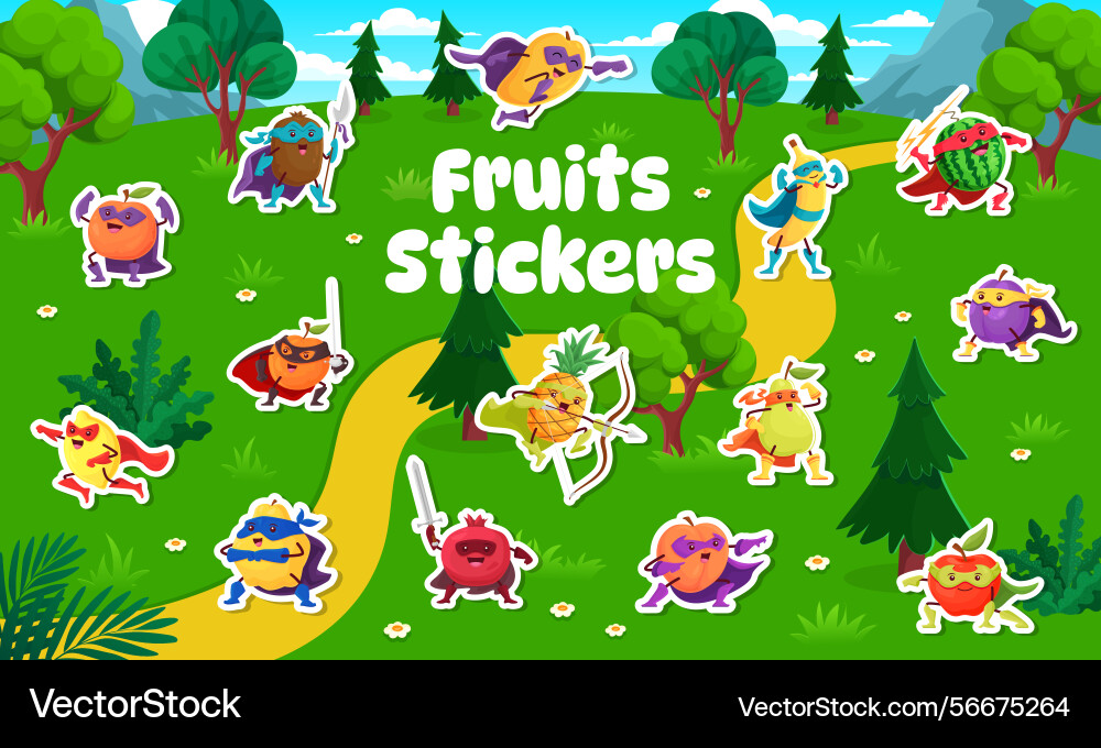 Pineapple Superhero Vector Images (76)