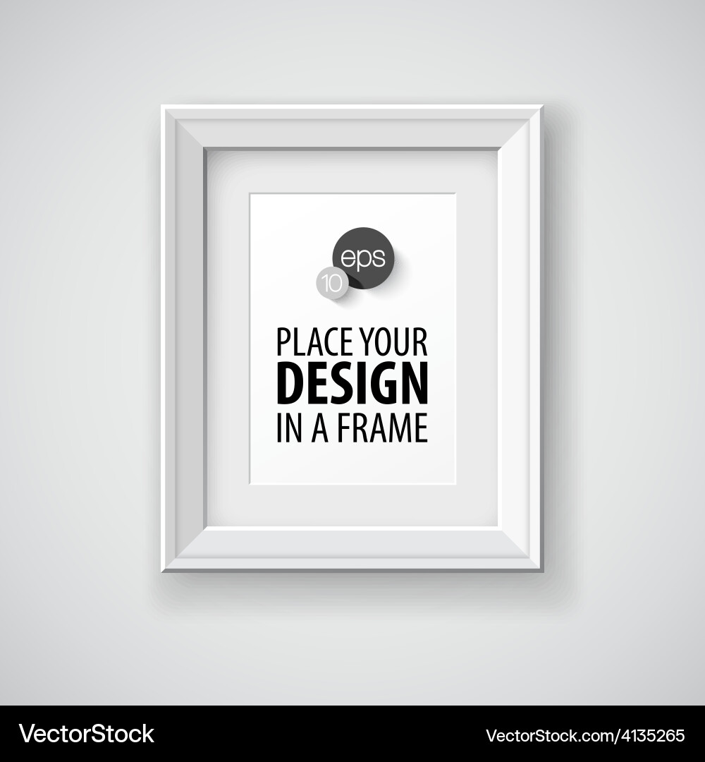 Frame template Royalty Free Vector Image - VectorStock
