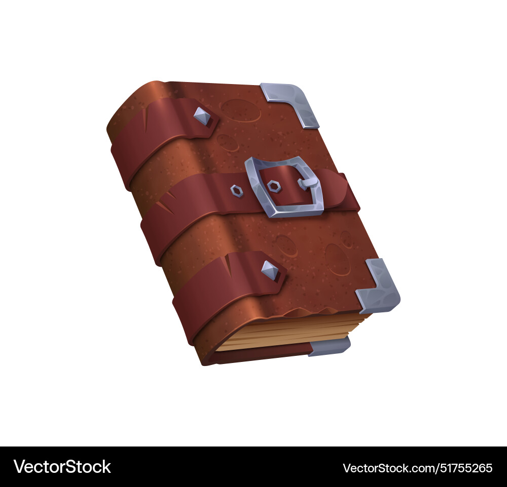Game book ancient fantasy or medieval manuscript Vector Image