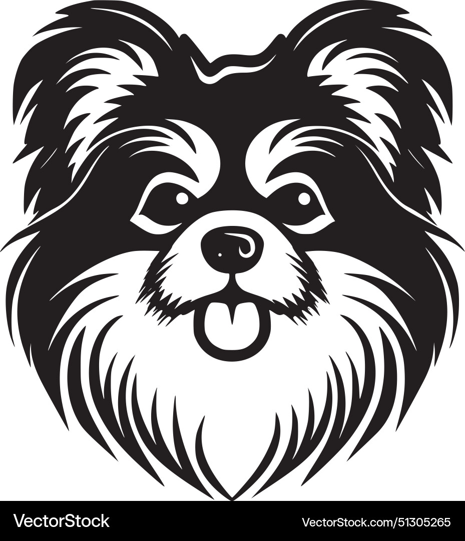 Pomeranian - high quality logo ideal Royalty Free Vector