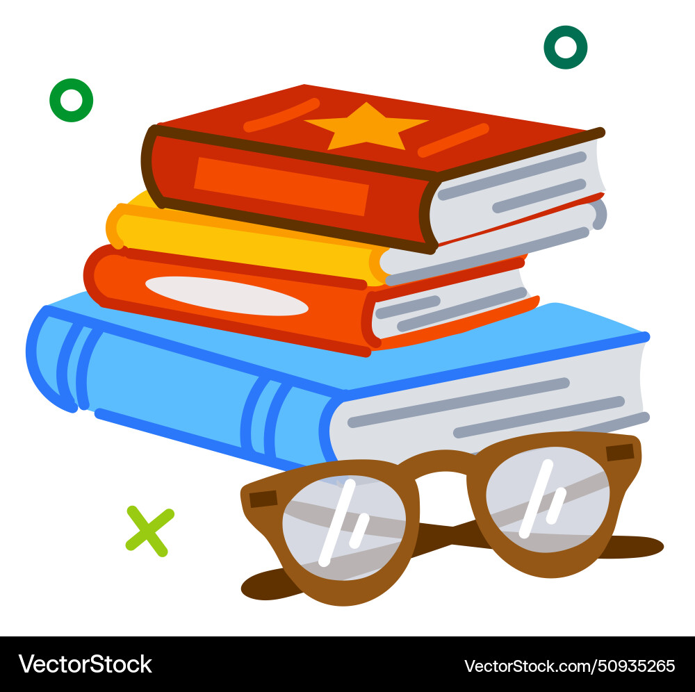 Reading material Royalty Free Vector Image - VectorStock