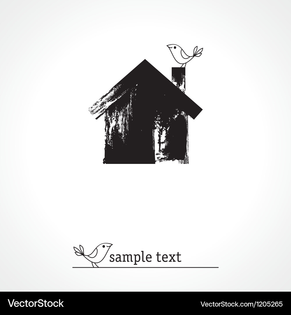 Sweet home icon Royalty Free Vector Image - VectorStock