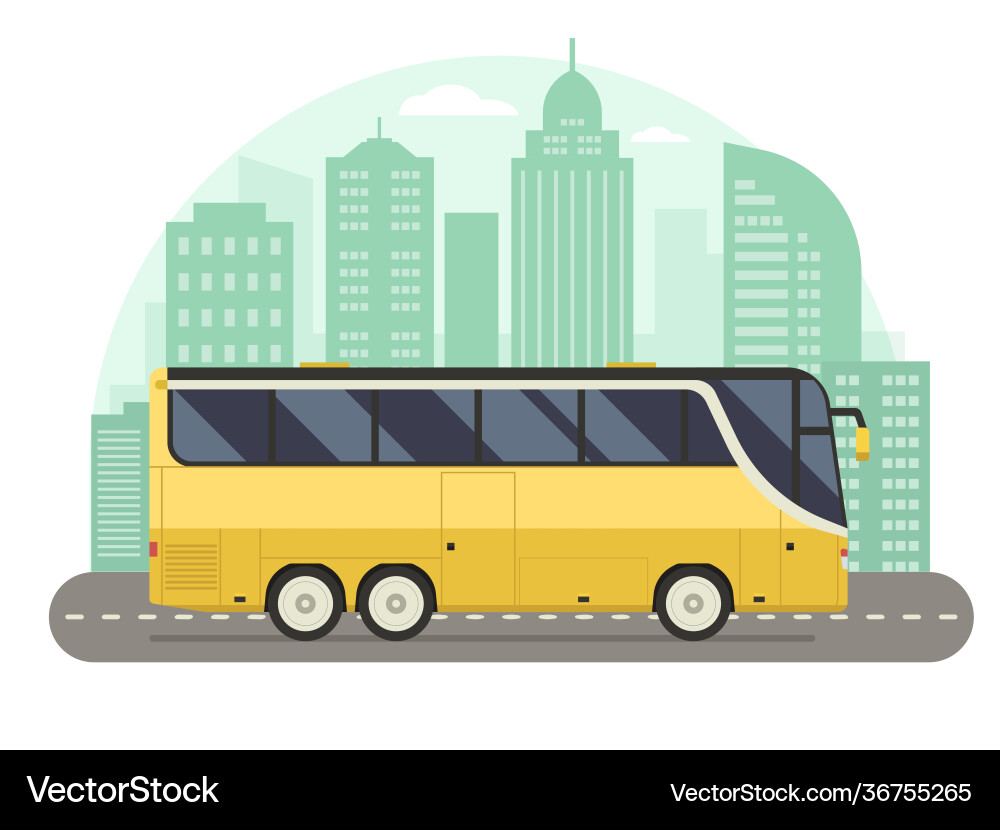 Bus Cartoon Coach Vector Images (over 980)