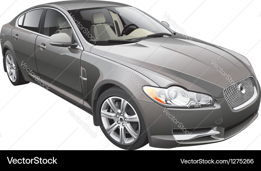 British fancy car Royalty Free Vector Image - VectorStock