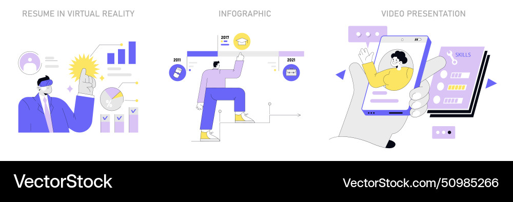 Contemporary professional toolkit set Royalty Free Vector